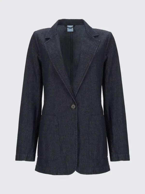 Aspesi Single-breasted Cotton Blazer