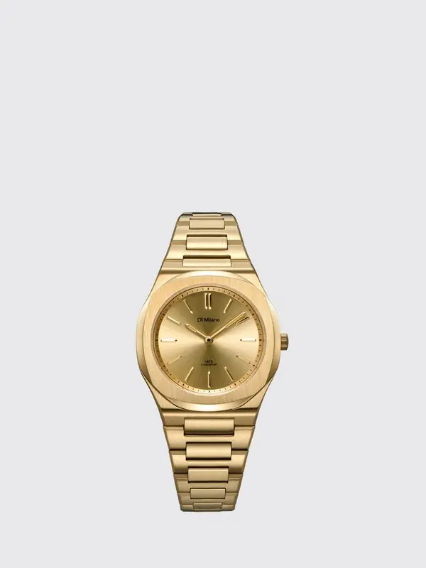 D1 MILANO Ultra Thin Stainless Steel Watch With Sapphire Glass - Gold