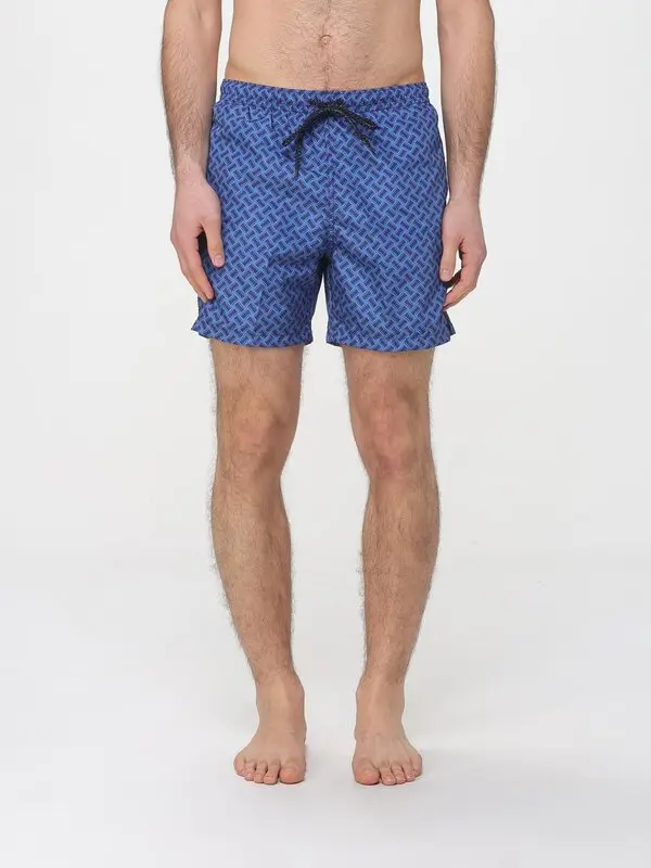 DRUMOHR Striped Swim Shorts - Blue 2