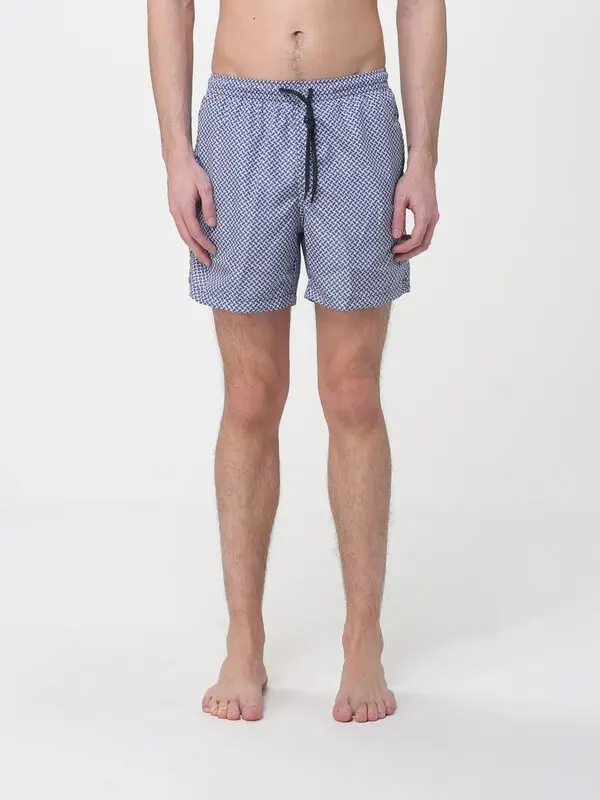 DRUMOHR Striped Swim Shorts - Blue 3