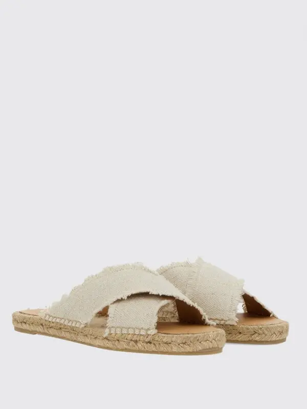 CastaÑer Heeled Sandals Colour - White