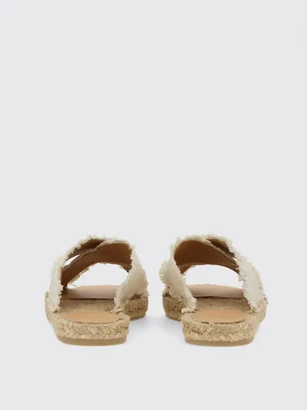 CastaÑer Heeled Sandals Colour - White