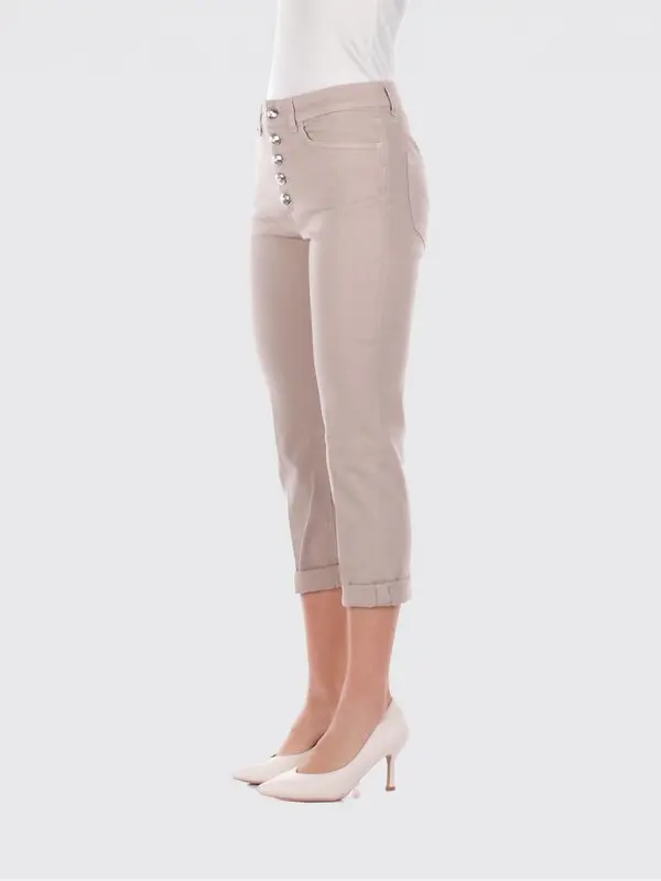 DONDUP Slim Fit Denim Jeans - Beige
