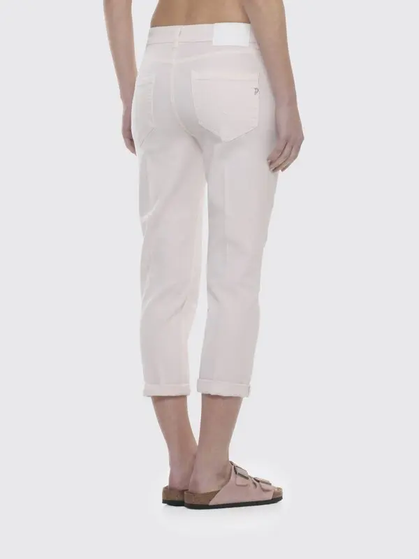 DONDUP Slim Fit Cropped Denim Jeans - Pink