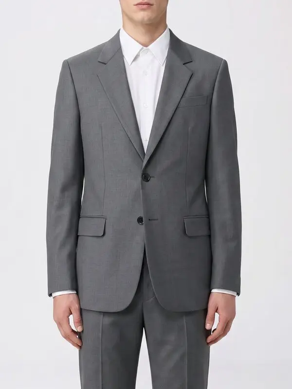 Valentino Garavani Single-breasted Merino Wool Blazer With Lapel Collar