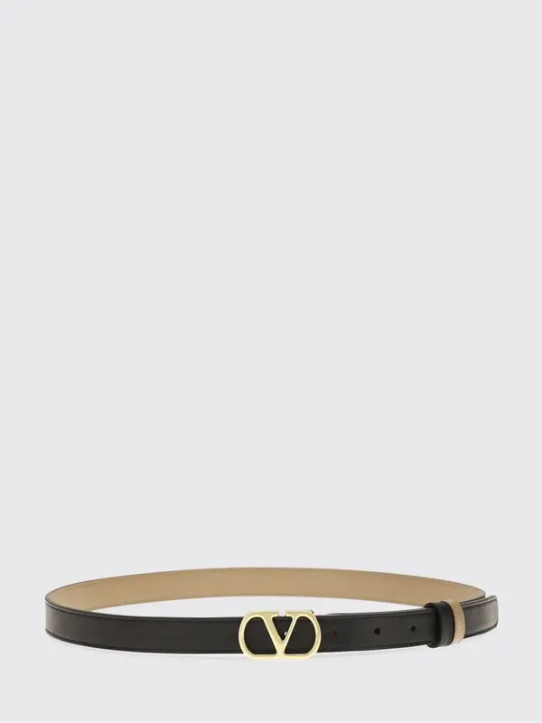 Valentino Garavani Vlogo Signature Adjustable Belt - Black