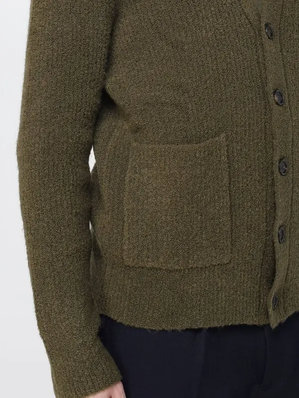 PAOLO PECORA Textured Knit Cardigan