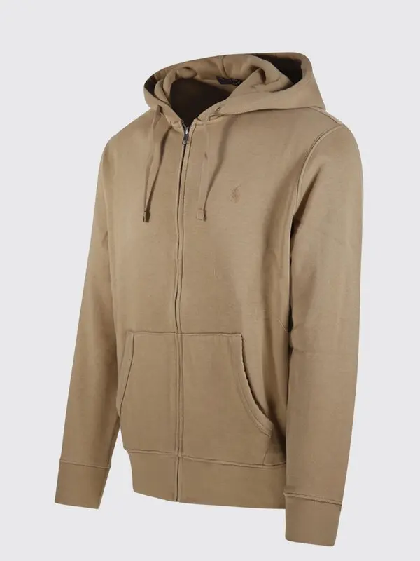 Polo Ralph Lauren Zip-up Hoodie - Beige