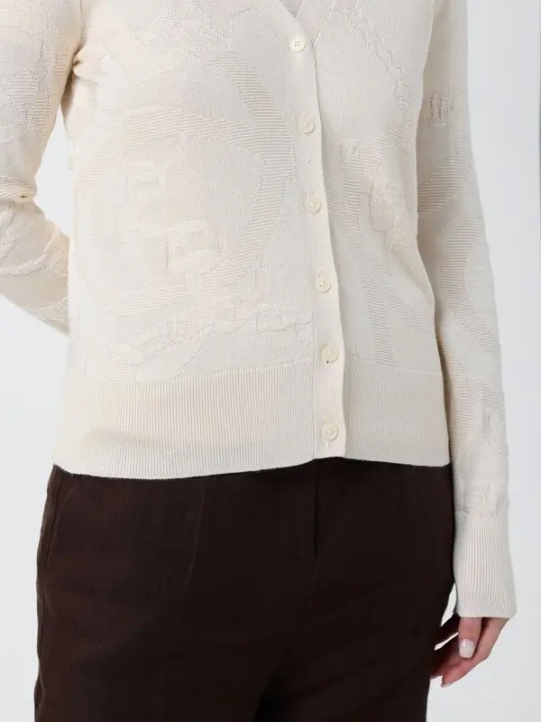 Ralph Lauren Cotton Blend Cardigan - Cream