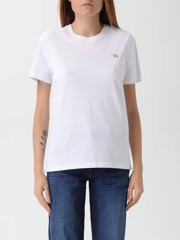 Maison Kitsuné T-shirt Colour - White