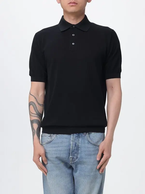 LARDINI Cotton Polo Shirt