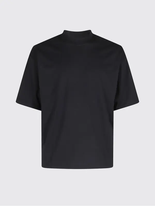 PAOLO PECORA Oversized Cotton T-shirt - Black