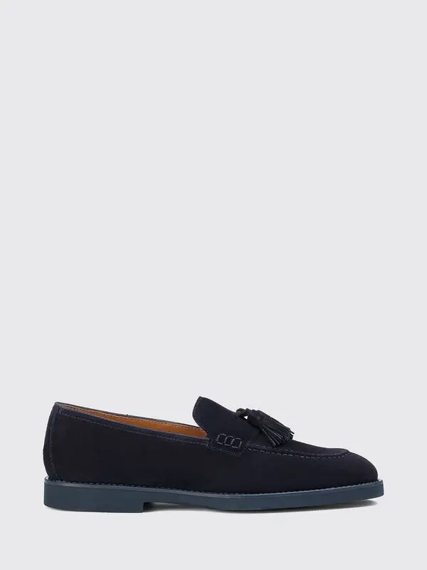 DOUCAL'S Suede Tassel Loafers