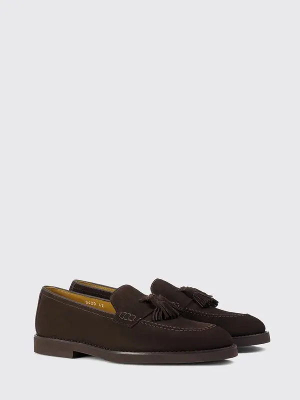 DOUCAL'S Suede Loafers With Tassels