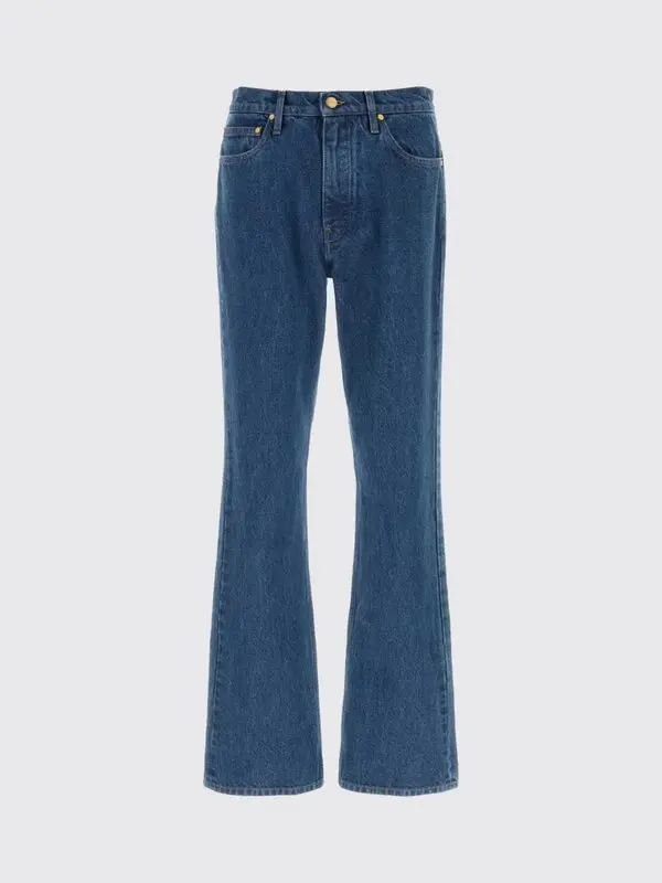 JIL SANDER Flared Cotton Trousers