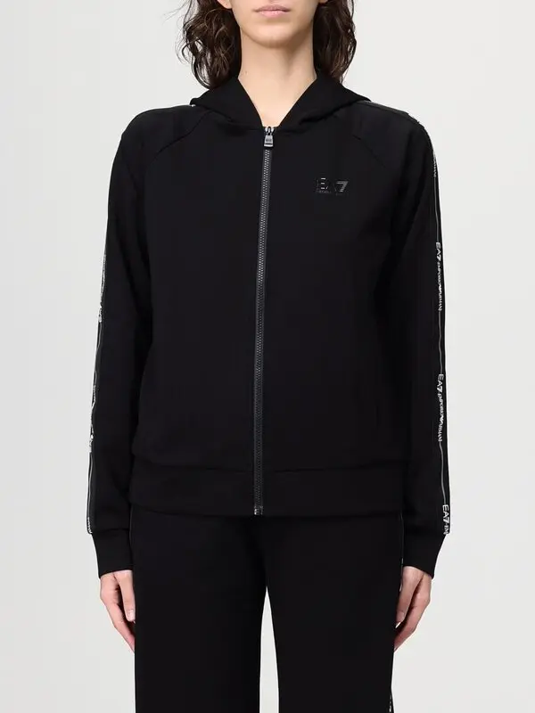 EA7 Hooded Zip Sweatshirt