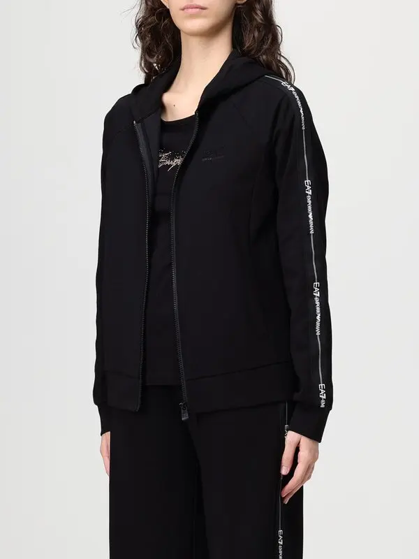 EA7 Hooded Zip Sweatshirt