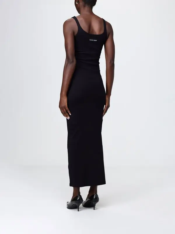 MARINE SERRE Cotton Dress With Logo