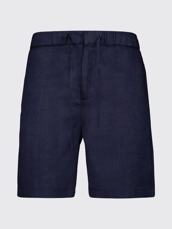 Frescobol Carioca Linen Shorts With Drawstring Waist