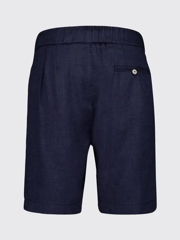 Frescobol Carioca Linen Shorts With Drawstring Waist
