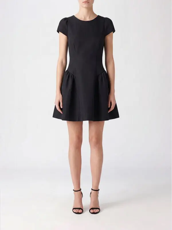 SELF-PORTRAIT Cady Midi Dress With Short Sleeves