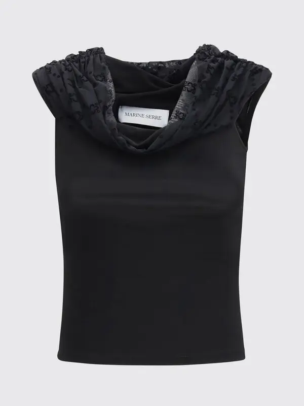 MARINE SERRE Viscose Blend Top