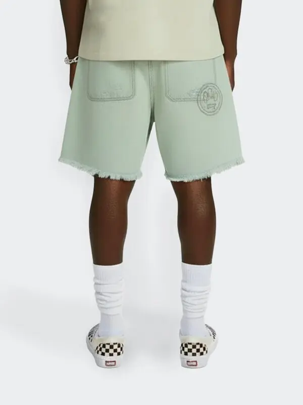 BARROW Distressed Shorts - Ice