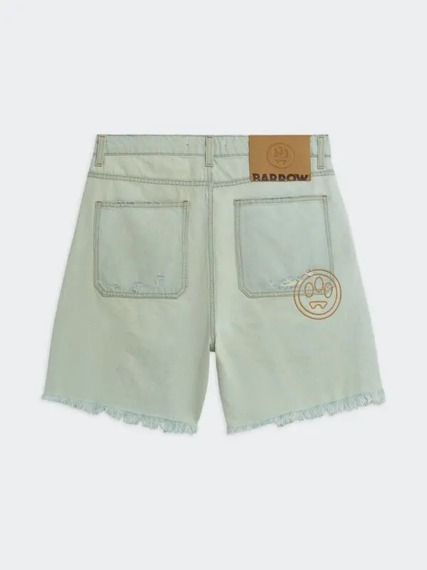 BARROW Distressed Shorts - Ice