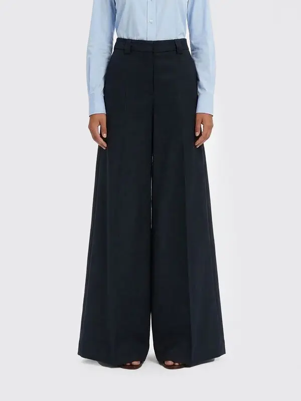 THELATEST Stretch Denim Wide-leg Trousers