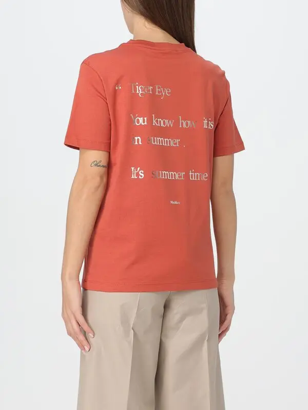 Max Mara T-shirt Colour - Orange