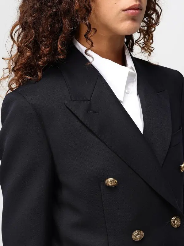 GOLDEN GOOSE Double Breasted Blazer - Navy