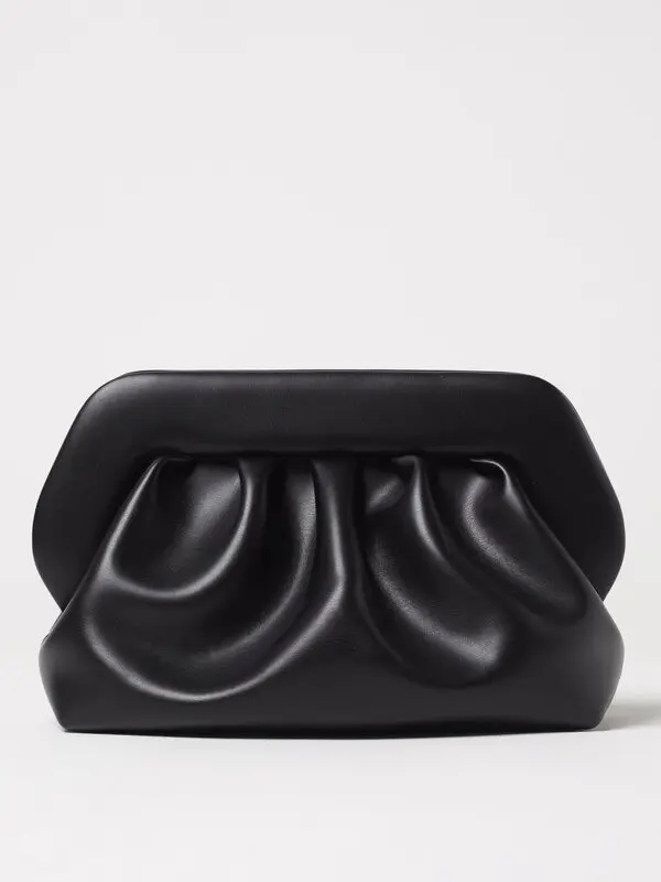 THEMOIRE Ruched Clutch Bag