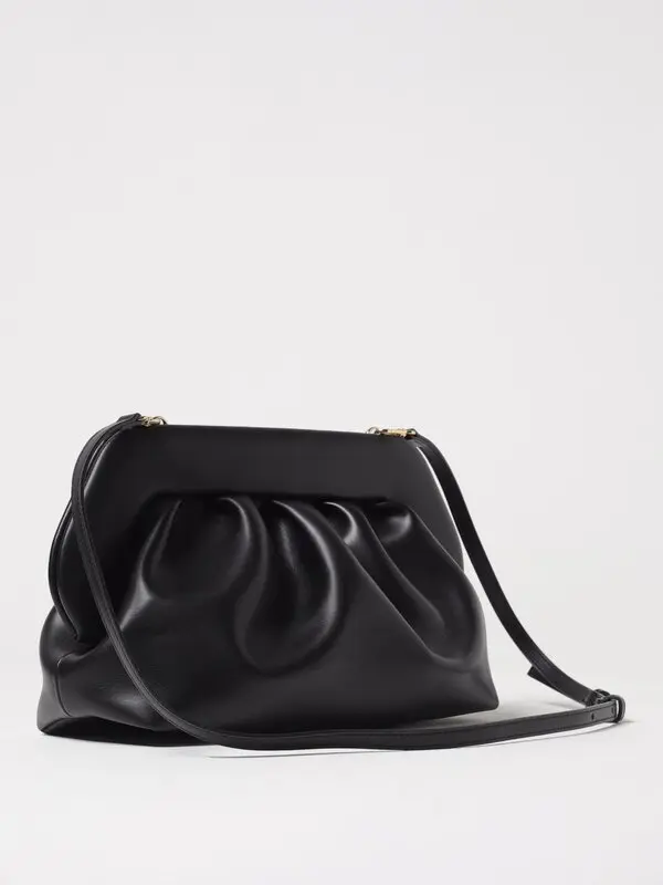THEMOIRE Ruched Clutch Bag