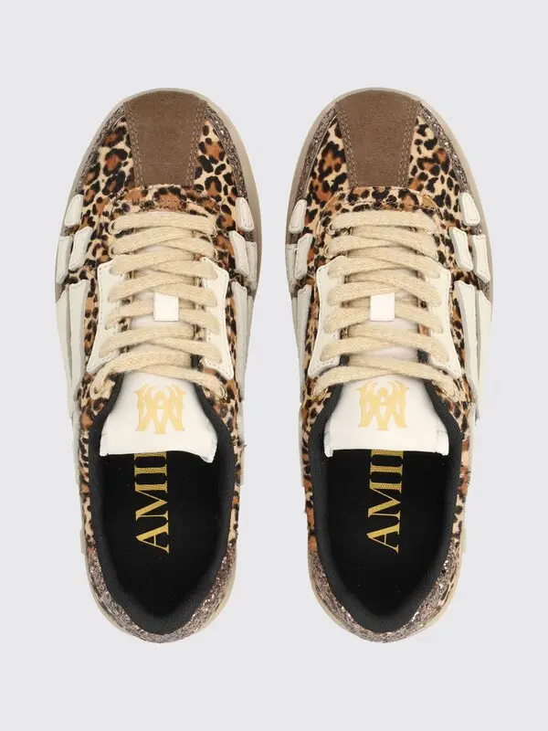 Amiri Leopard Print Sneakers