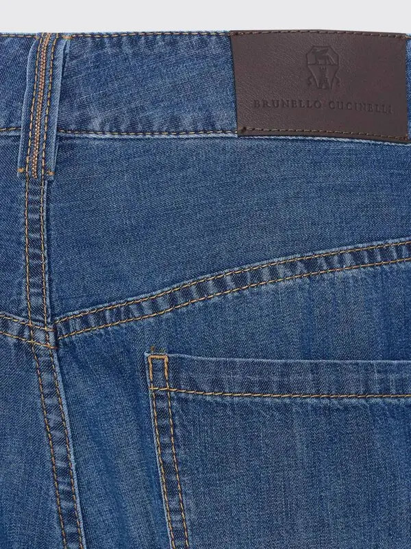 Brunello Cucinelli High-rise Wide-leg Jeans