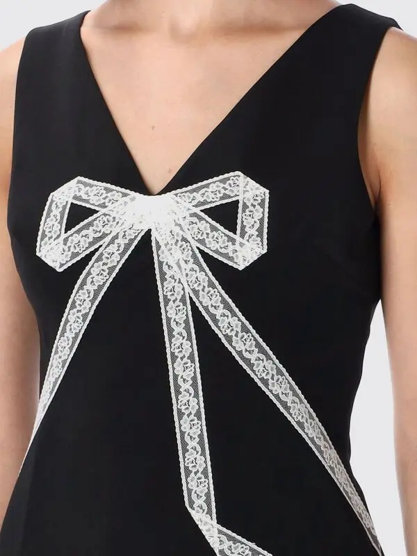 SELF-PORTRAIT Off-the-shoulder Crêpe Sheath Mini Dress With Lace Inserts