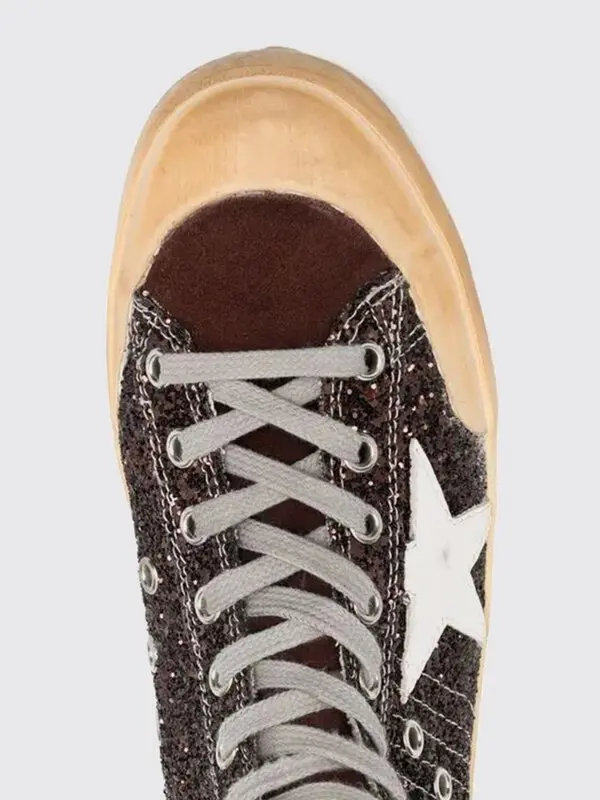 GOLDEN GOOSE High Top Glitter Sneakers