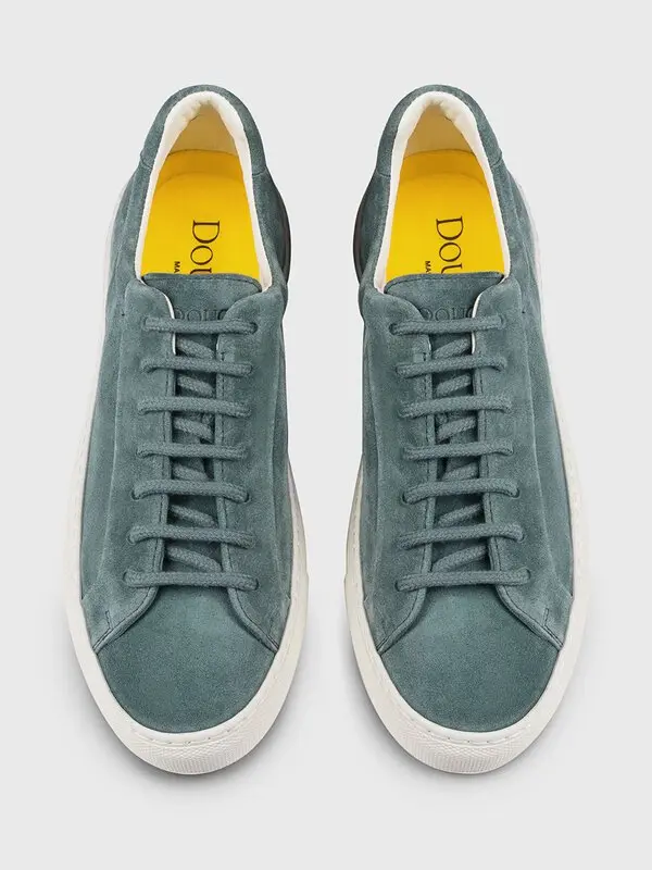 DOUCAL'S Suede Sneakers - Teal