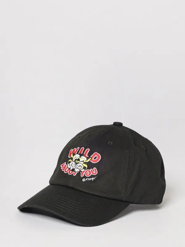 Kenzo Wild Tiger Embroidered Cotton Cap
