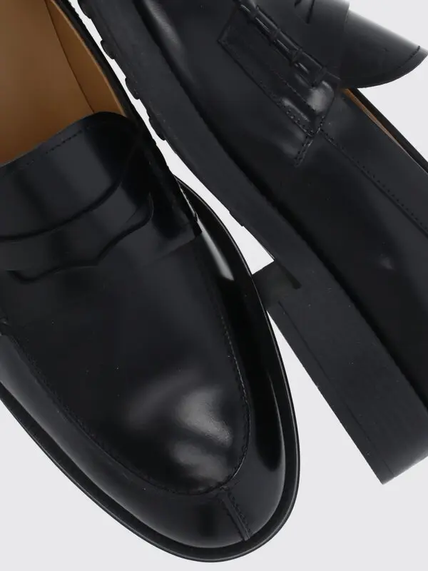 TOD'S Brushed Leather Loafers