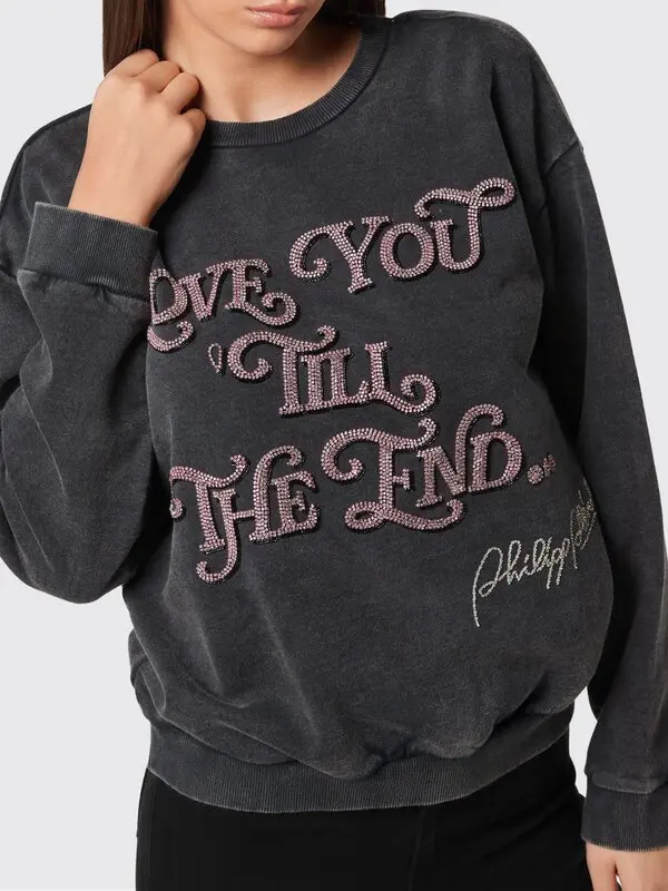 Philipp Plein Embellished Crewneck Sweatshirt