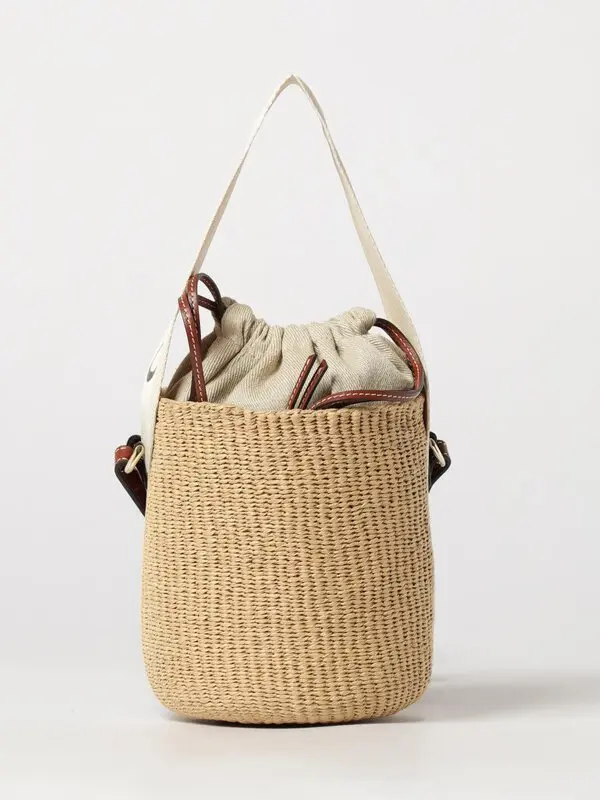Chloé Mini Bucket Bag - White