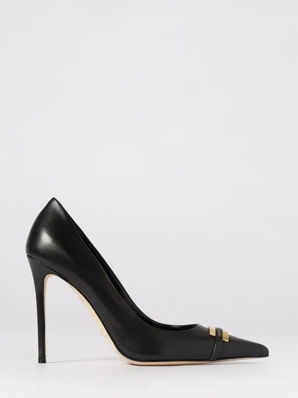 Elisabetta Franchi Leather Pumps - Black