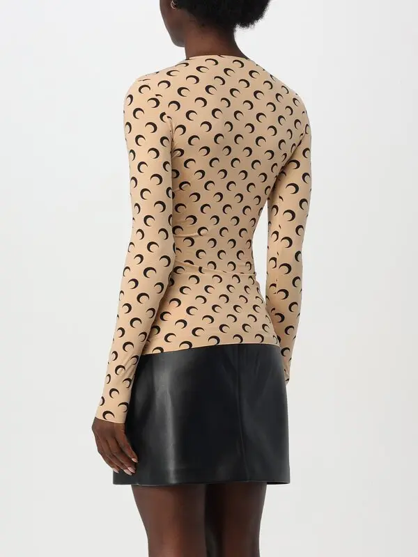 MARINE SERRE Top Colour - Camel