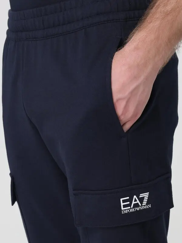 EA7 Cotton Cargo Pants