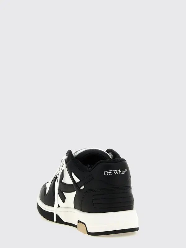 Off-White Out Of Office" Bi-leather Sneakers - White 1