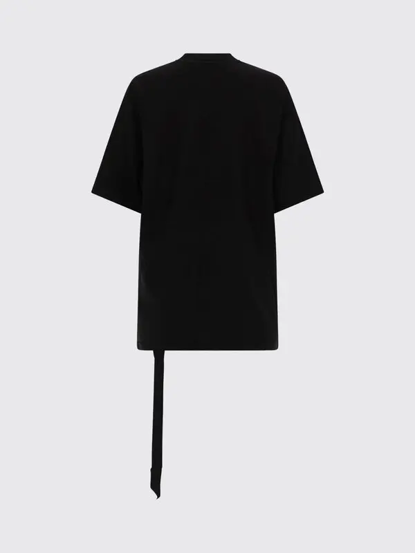 Rick Owens Cotton Slogan Print T-shirt