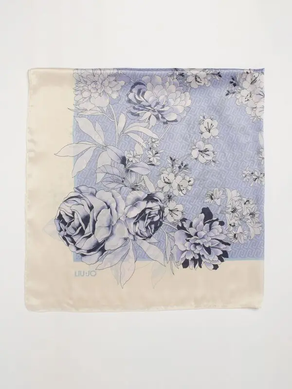 Liu Jo Peony Printed Polyester Foulard - Fa01
