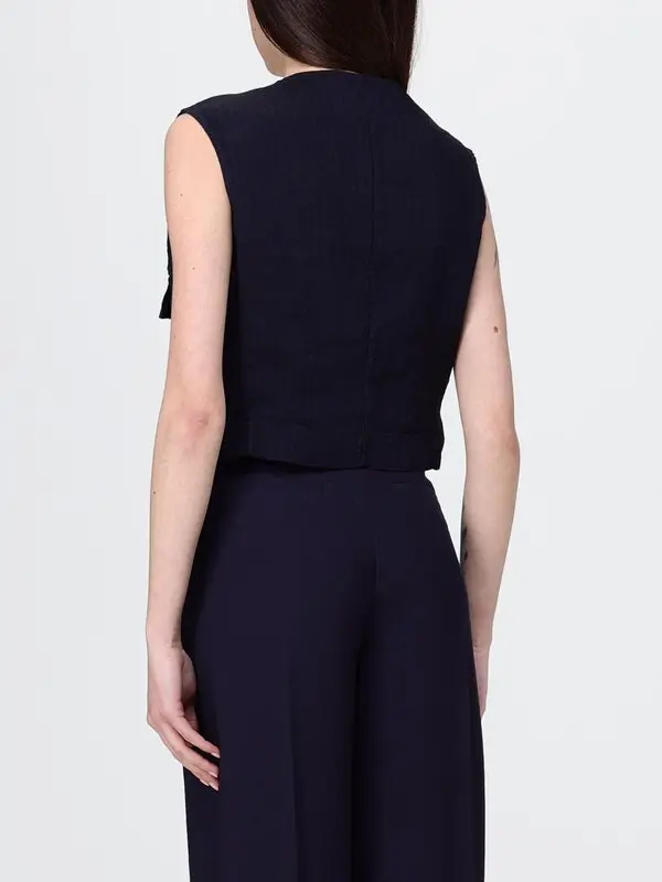 Barena Venezia Linen Blend Vest
