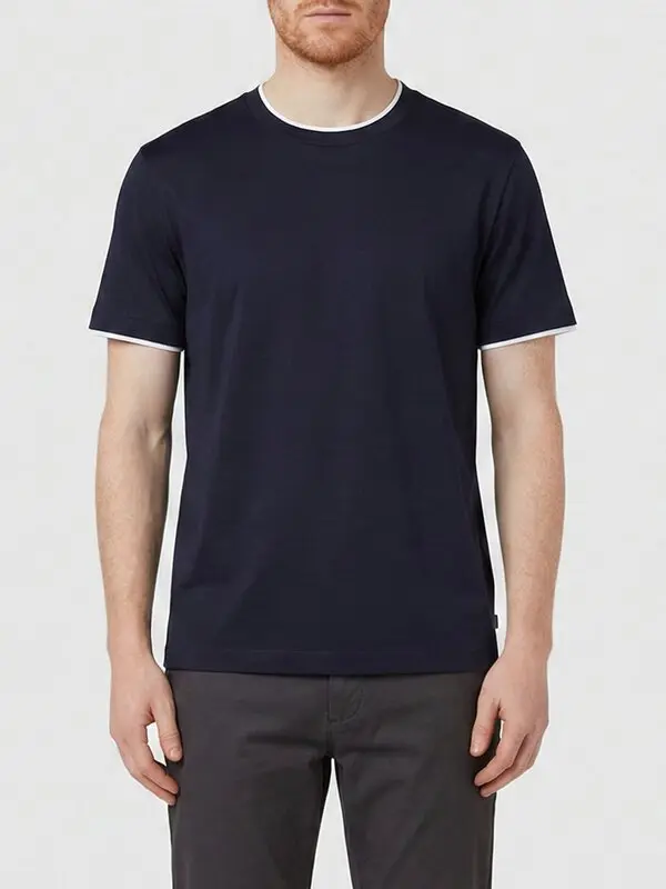 DONDUP Cotton T-shirt - Blue